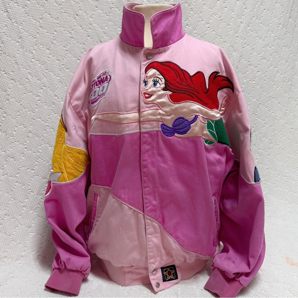 2006 Daytona 500 Disney Princess Racer Jacket Xl - Gem